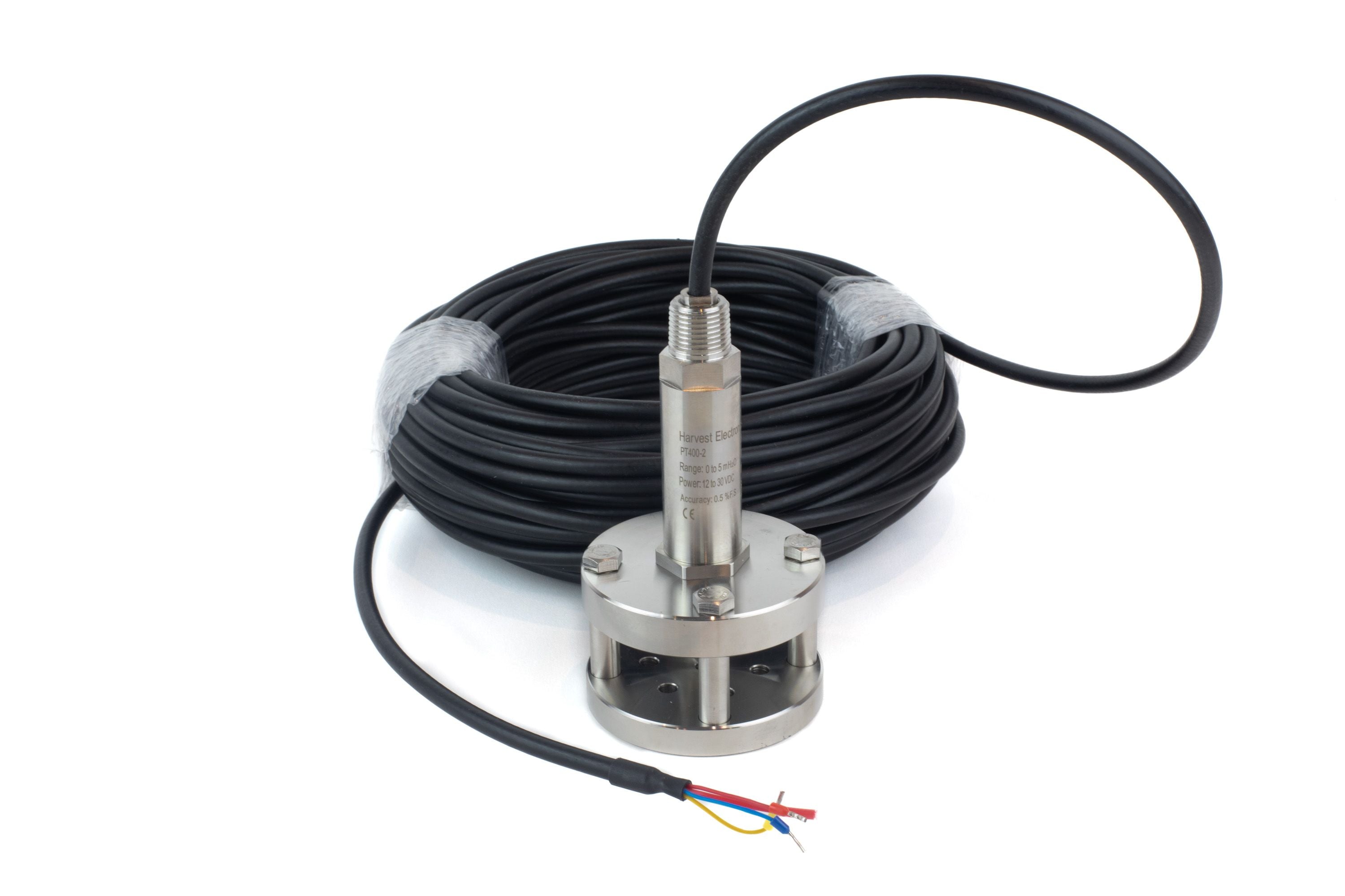 Submersible Pressure Transducer for Viscous Liquid (5m range, 30m cabl ...