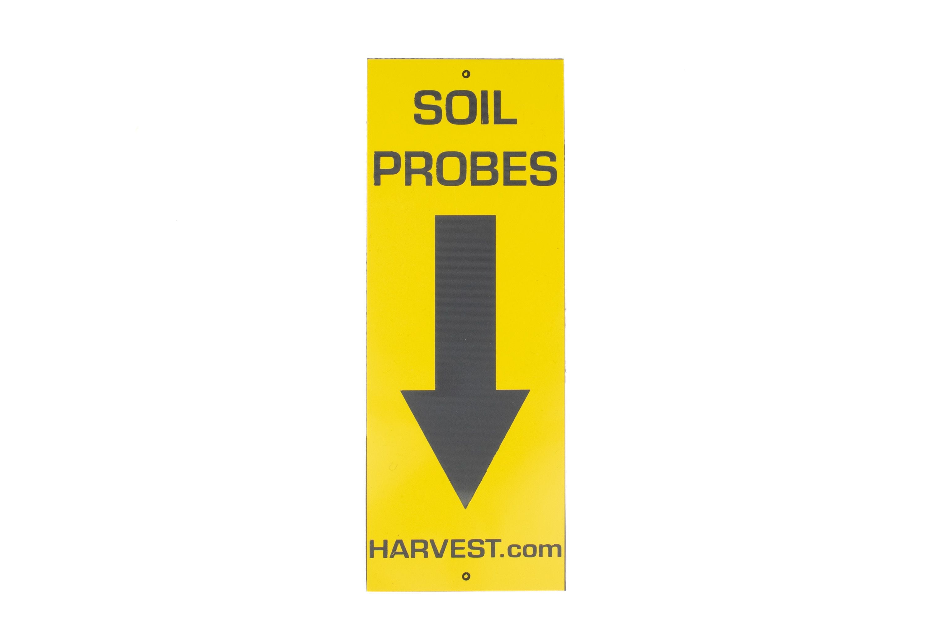 Soil Moisture Label (75mm x 200mm - yellow) – Harvest Electronics NZ